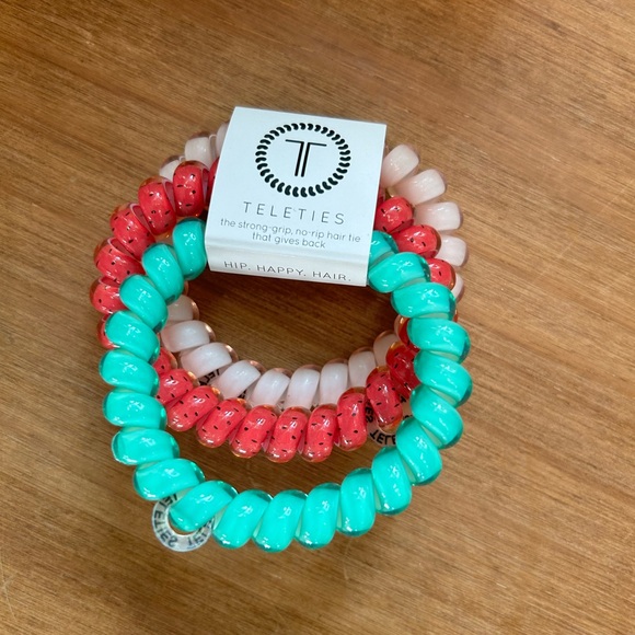 Teleties | Accessories | Nwt Teleties One In A Melon Set | Poshmark
